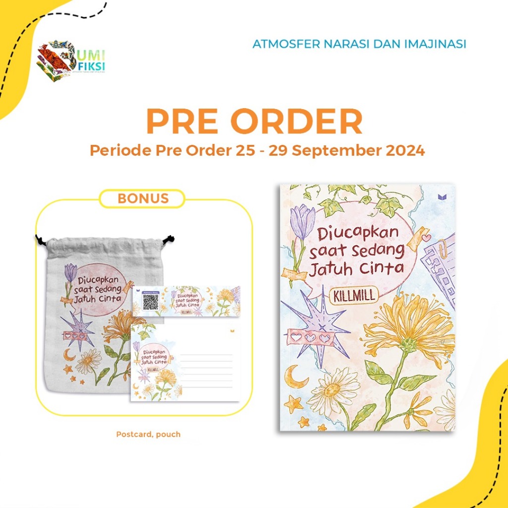 Jual Buku Novel Diucapkan Saat Sedang Jatuh Cinta - Kill Mill - Mediakita - Bumifiksi | Shopee ...
