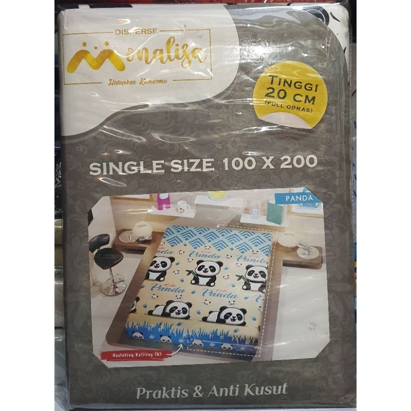 Jual sprei atas bawah / sarung kasur busa pakai resleting | Shopee ...