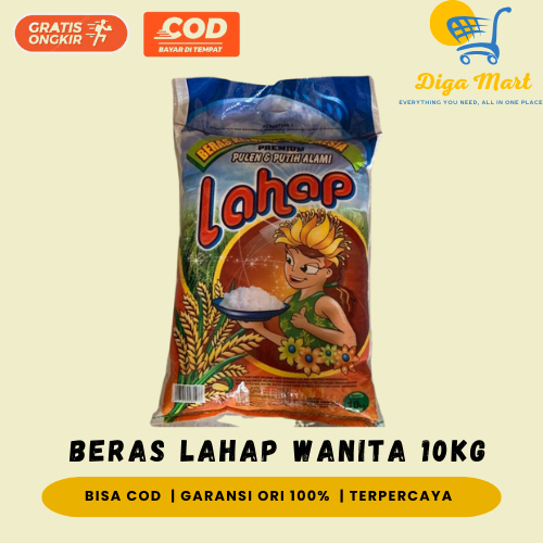 Jual Beras Lahap Wanita Pulen 10 Kg | Shopee Indonesia
