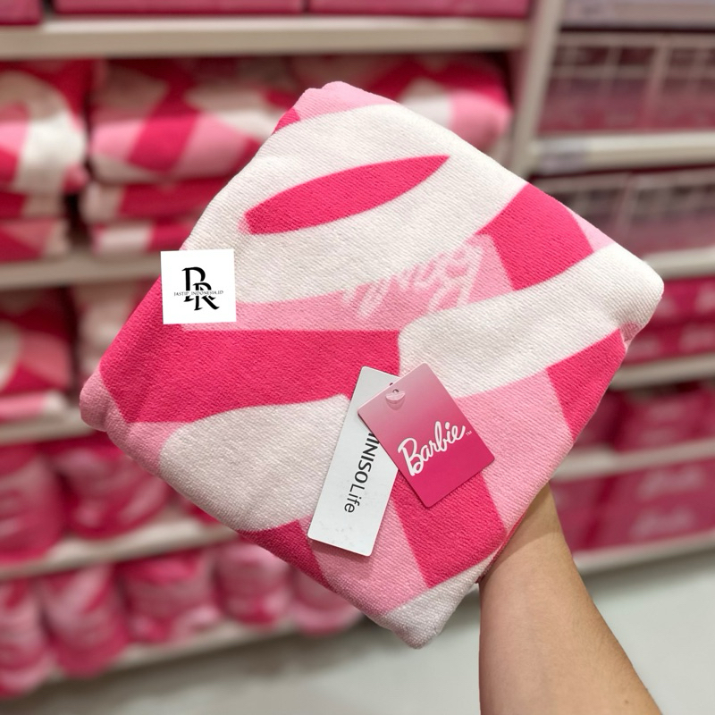 Jual Miniso x Barbie - Towel atau Handuk Barbie Edition | Shopee Indonesia