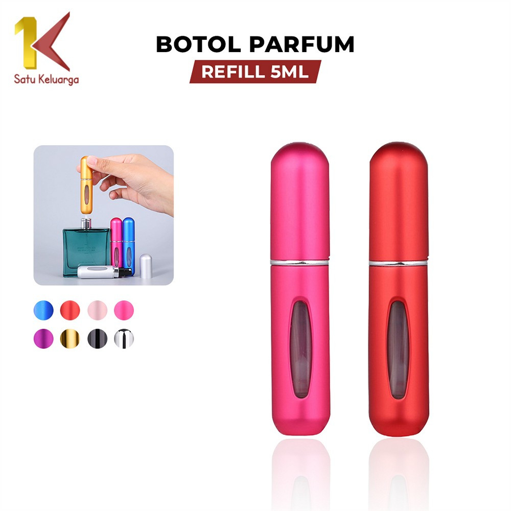 Jual Satu Keluarga Botol Parfum Refill 5ML Travel Spray C1101 Botol Parfume Isi Ulang Mini ...