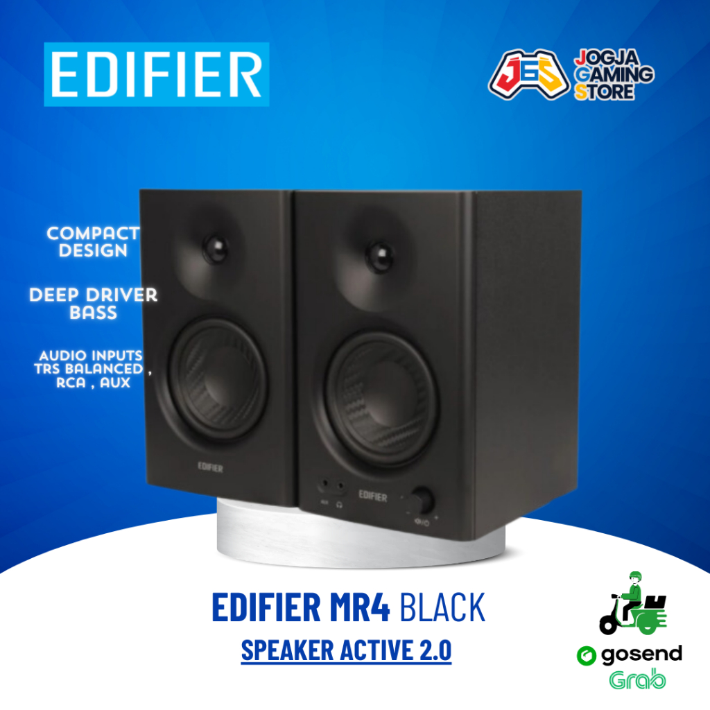 Jual Edifier MR4 Speaker Active 2.0 Monitoring Studio Bookshelf ...