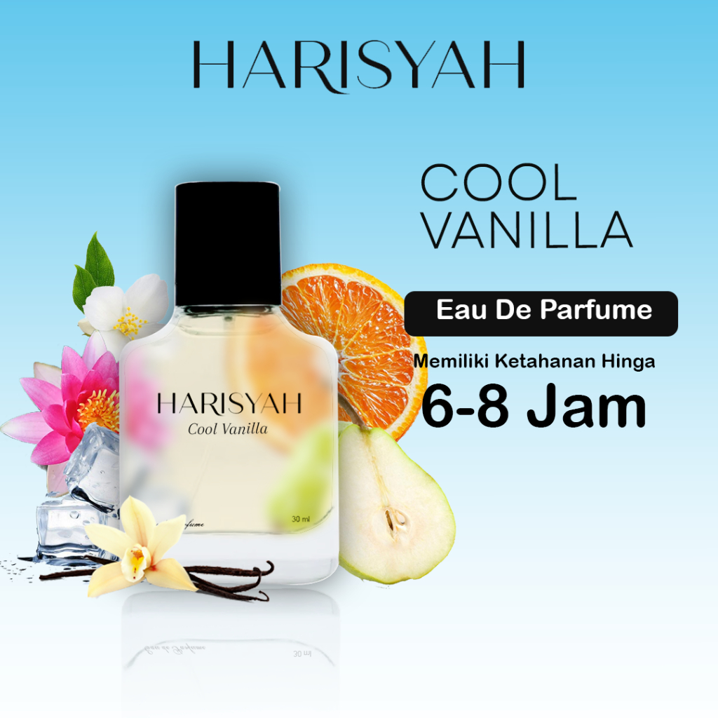 Jual Cool Vanilla by Harisyah - Eau De Parfume 30ml | Shopee Indonesia