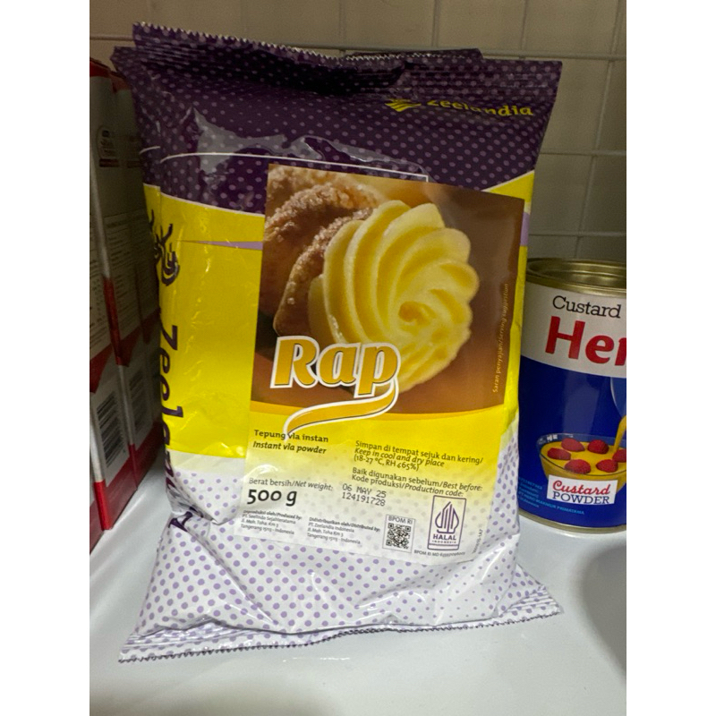Jual Zeelandia RAP instant VLA custard powder / tepung custard 500gr ...
