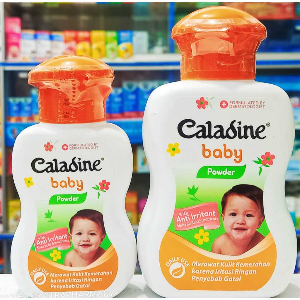 Jual Caladine Baby Powder 𝟓𝟓𝐆𝐑 & 𝟏𝟎𝟎𝐆𝐑 - Meredakan Gatal-Gatal, Iritasi ...