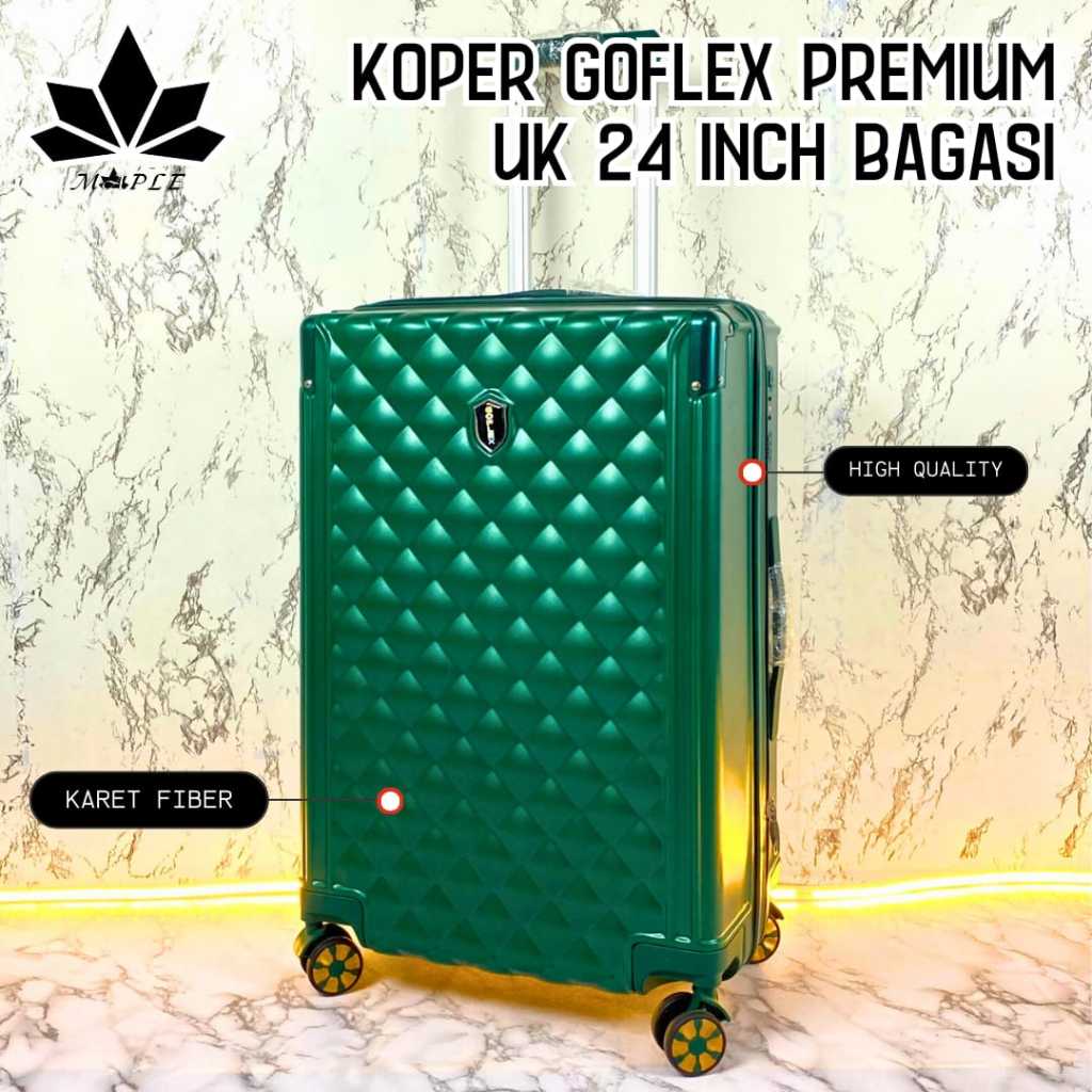 Jual [BISA INSTANT] PREMIUM QUALITY KOPER 24 INCH GOFLEX/TRAVEL CROSS ...