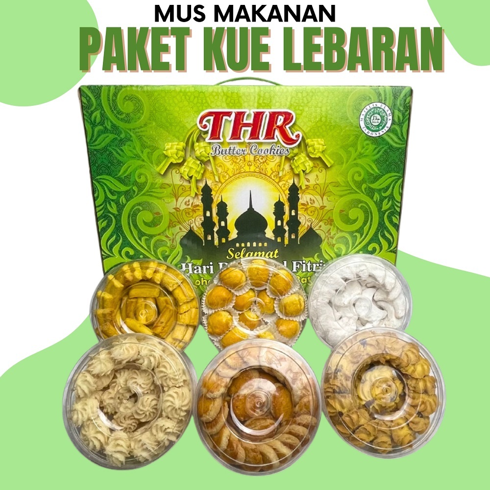 Jual Paket Kue Kering Lebaran Isi 6 Toples Hampers Kue Kering | Shopee ...