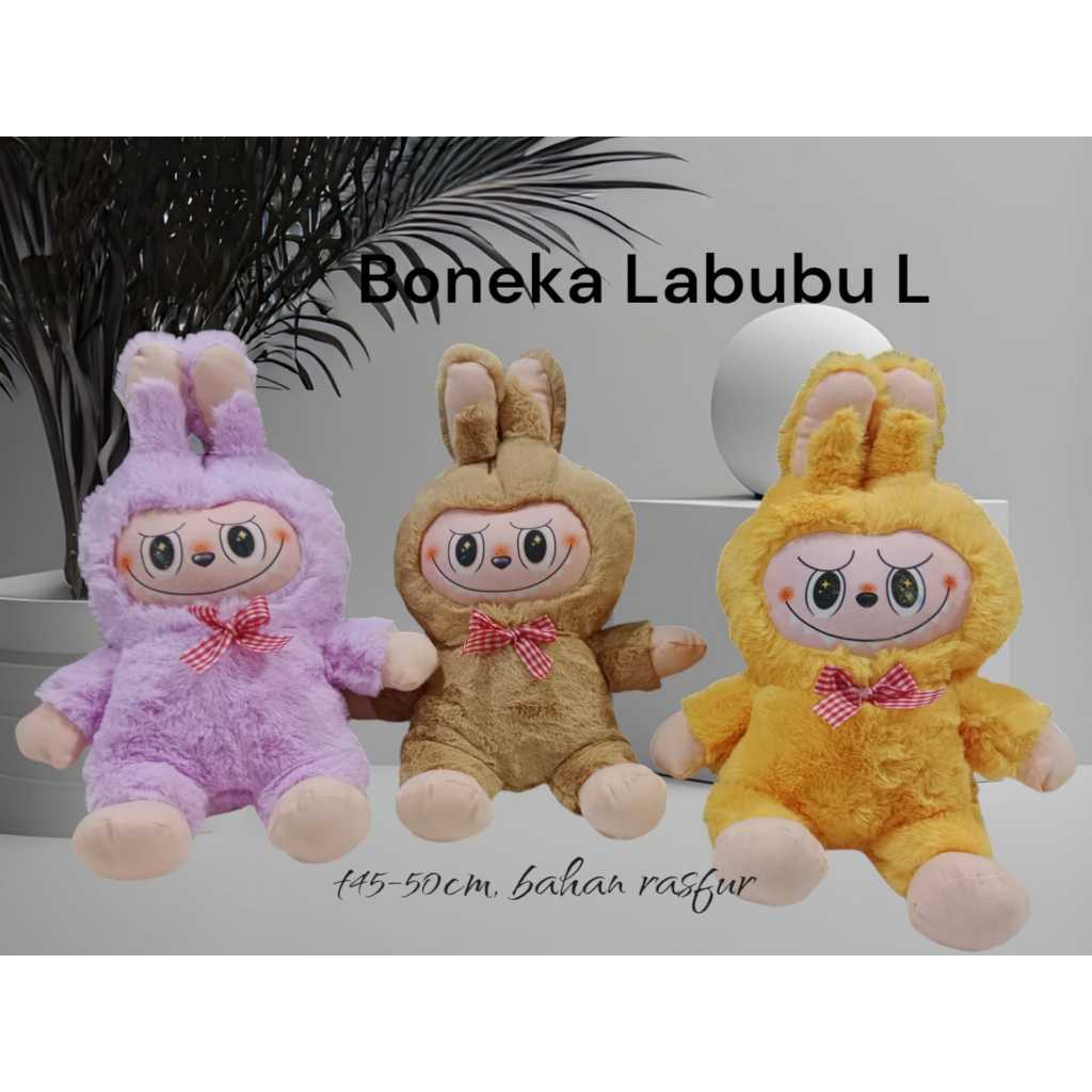 Jual Boneka labubu L, Labubu the monsters Exciting Macorron Labu-Labu ...