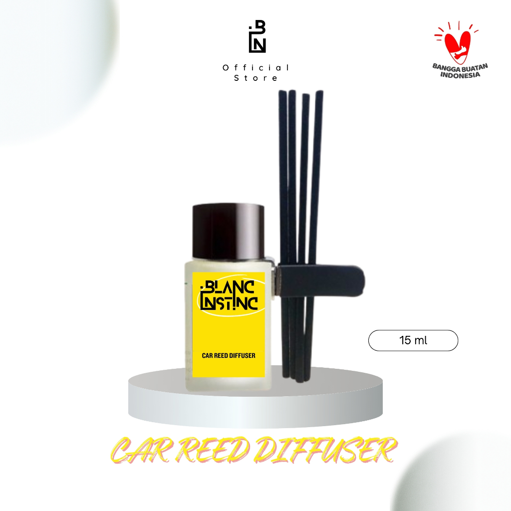 Jual Pengharum Mobil - Parfum Mobil Capit - Car Reed Diffuser | BLANC ...