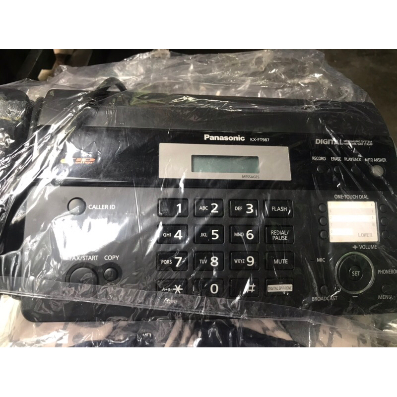 Jual mesin fax panasonic kx-ft987cx mulus | Shopee Indonesia