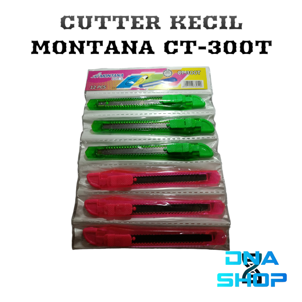 Jual Pisau Cutter Kater Kecil Kemasan Renceng Harga Satuan | Shopee ...