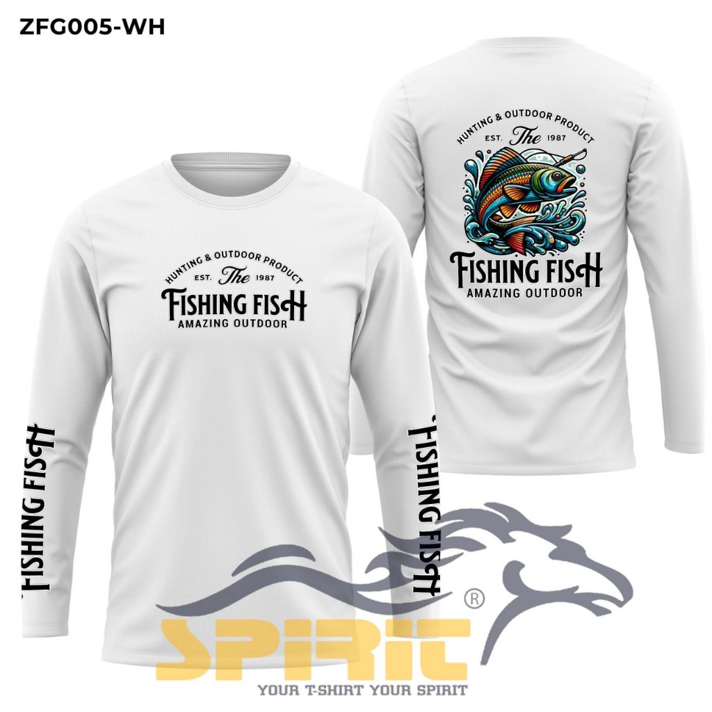 Jual Kaos Mancing Fishing Fish Amasing Outdoor Baju Mancing Lengan ...