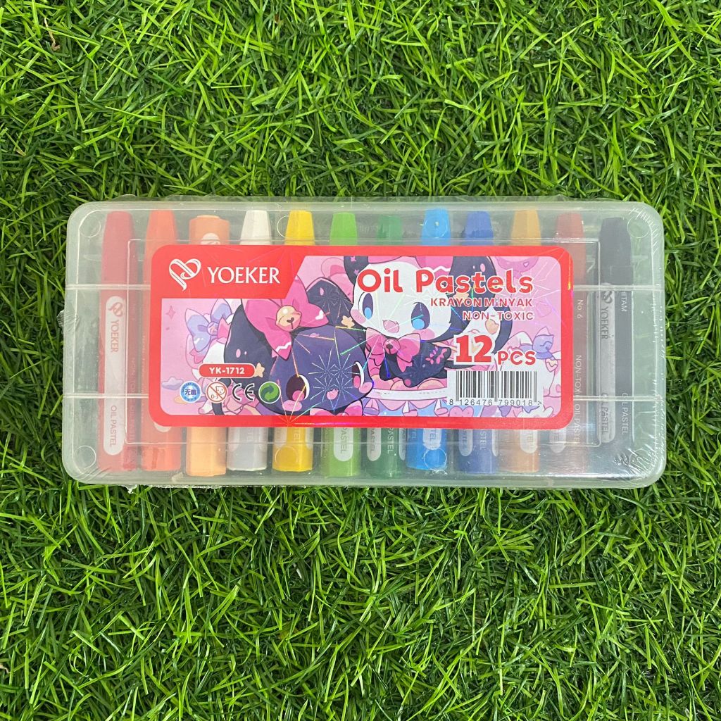 Jual Krayon 12 Warna Murah Merk YOEKER | Shopee Indonesia