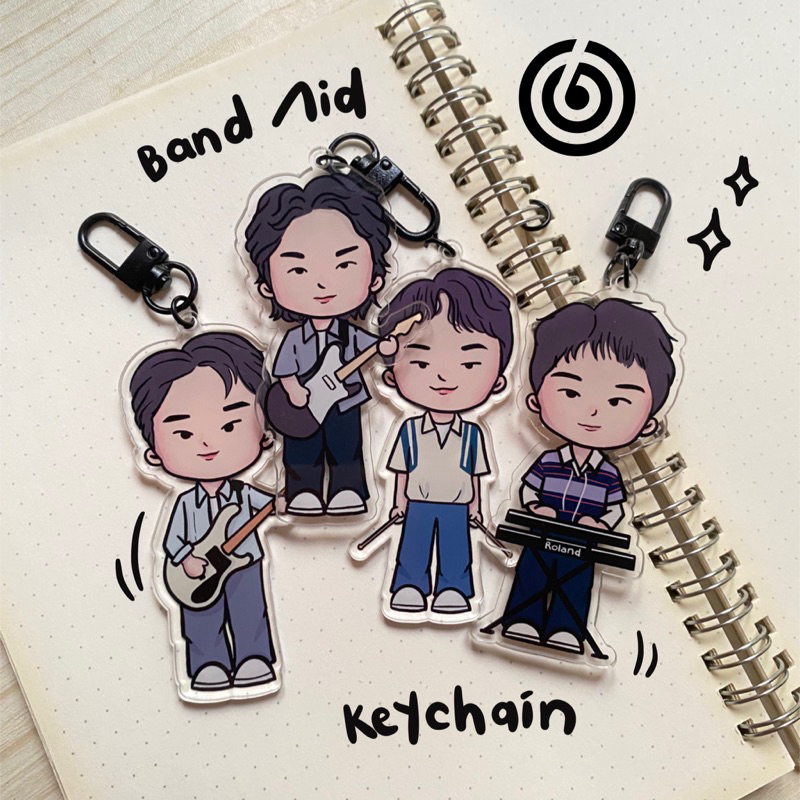 Jual DAY6 KEYCHAIN Band aid ver (Ready Stock) | Shopee Indonesia