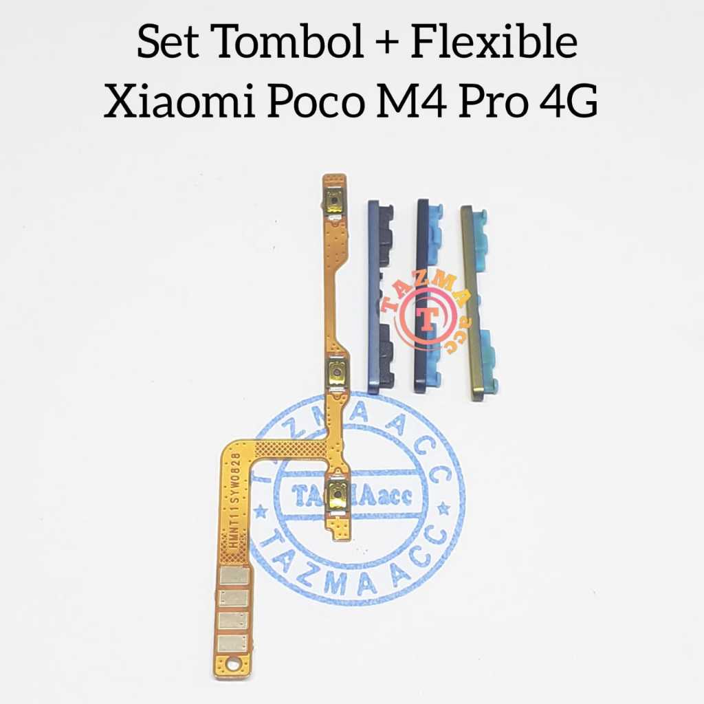 Jual Xiaomi Poco M4 Pro 4G Tombol Luar + Flexible On Off Volume Poco M4 ...