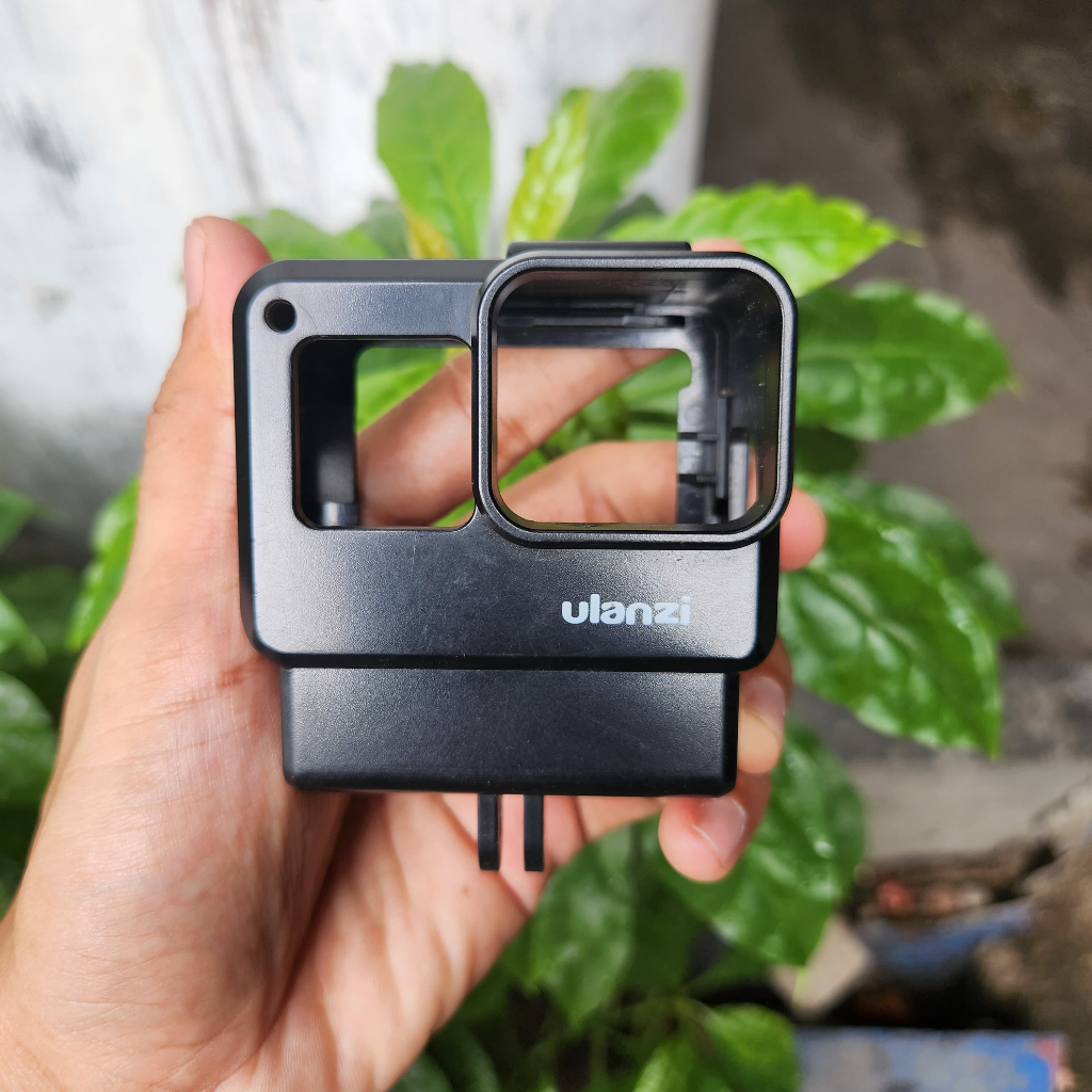 Jual Ulanzi V2 Case Housing GoPro Hero 7 6 5 Microphone Shoe Vlogging | Shopee Indonesia