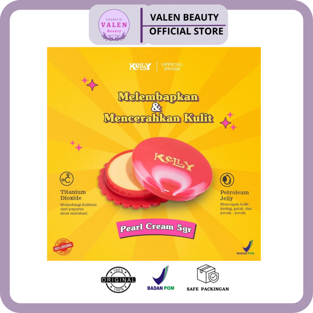 Jual Kelly Pearl Cream / BEDAK 5GR - 15gr | Shopee Indonesia