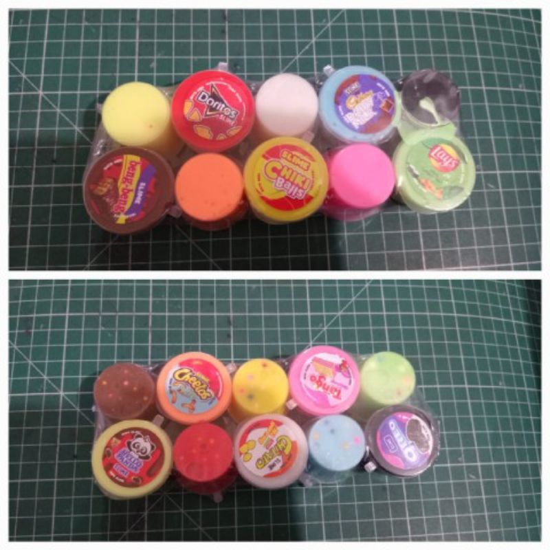 Jual SLIME SNACK 25CC ISI 10 HARGA PERPACK | Shopee Indonesia