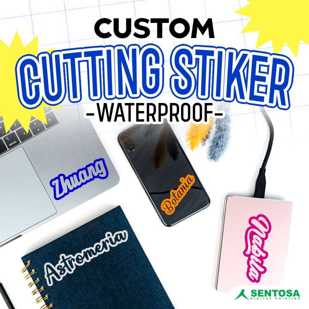 Jual STICKER NAMA CUSTOM cutting | Shopee Indonesia