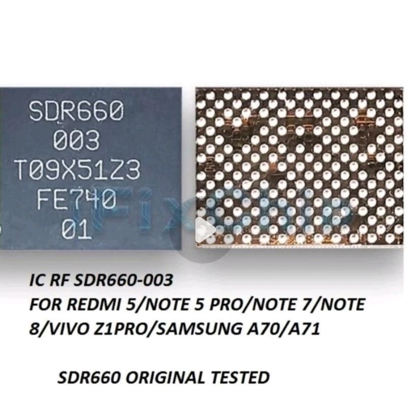 Jual IC PA RF Baseband Sdr675 005 SDR660 003 Original Tested | Shopee ...