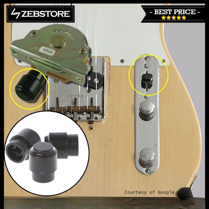 Jual Kepala Toggle Switch Tip Cap Telecaster Vintage Black | Shopee ...