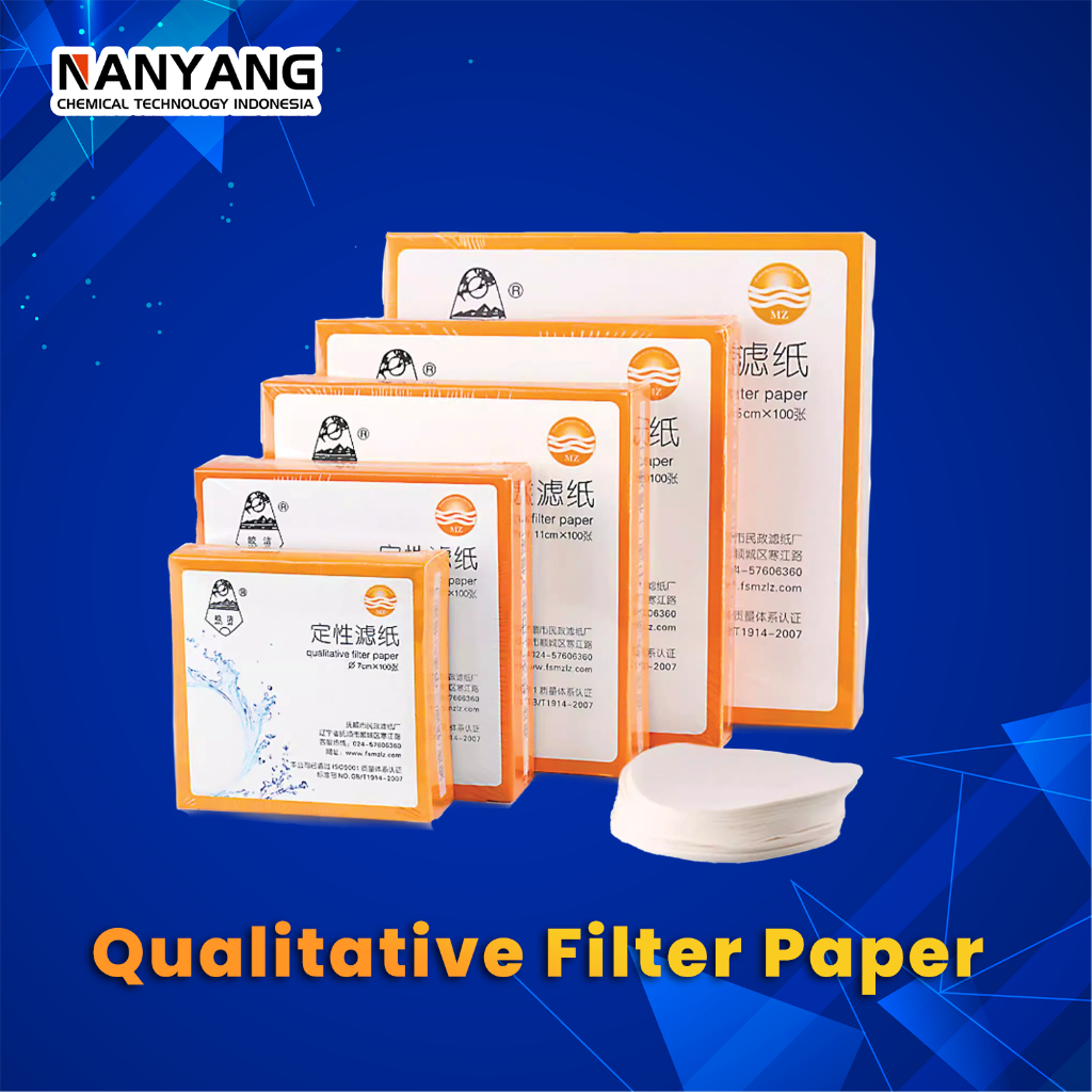 Jual JIAOJIE Qualitative Filter Paper/Kertas Saring Kualitatif -18cm ...