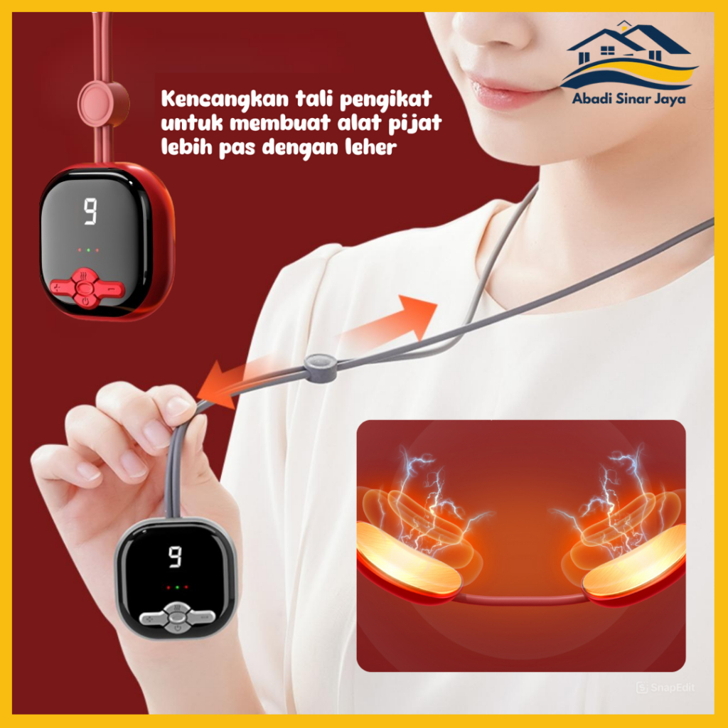 Jual [ASJ] Alat Pijat Relaksasi Leher Liontin / Alat Pijat Relaksasi ...