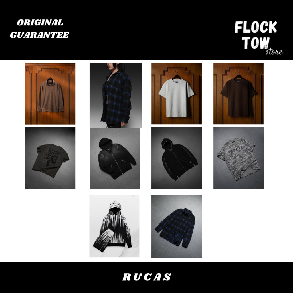 Jual [ORIGINAL] RUCAS INITIAL CAMO // PAISLEY WASHED // ULTRA STICH ...