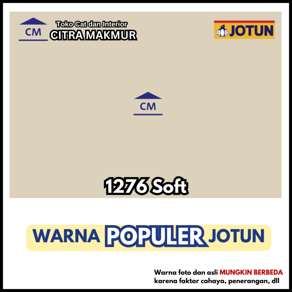 Jual JOTUN 1276 SOFT KEMASAN GALON - Cat Tembok Exterior dan Interior ...