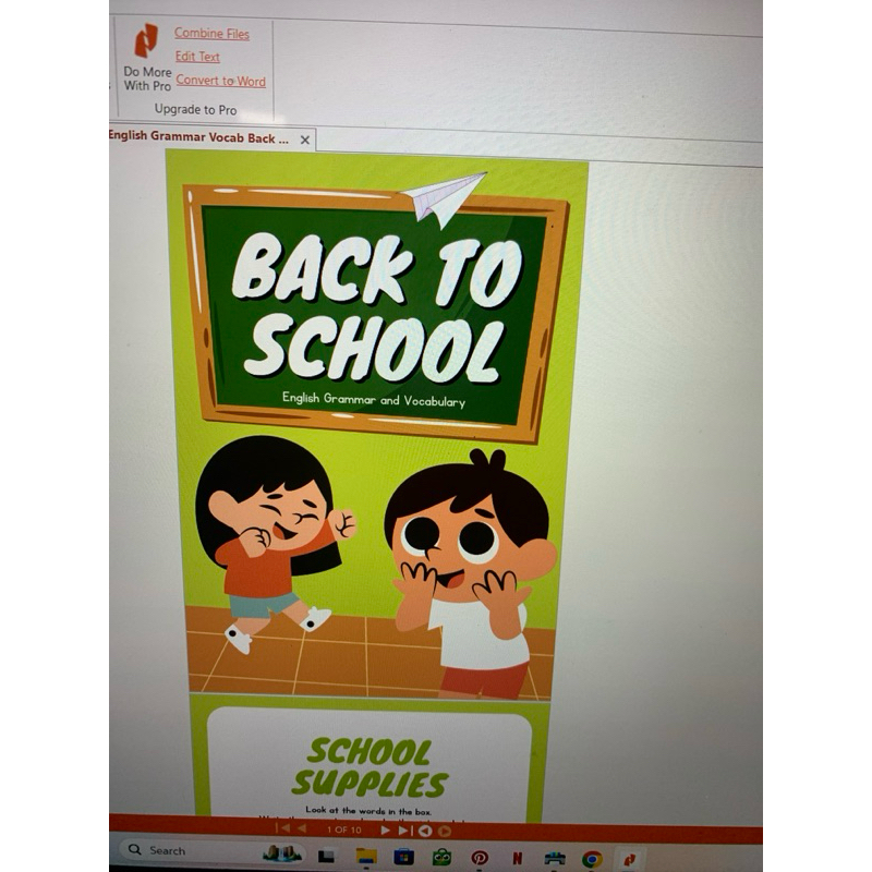 Jual LATIHAN SOAL TK / PAUD / SD BACK TO SCHOOL 10 LEMBAR | Shopee ...