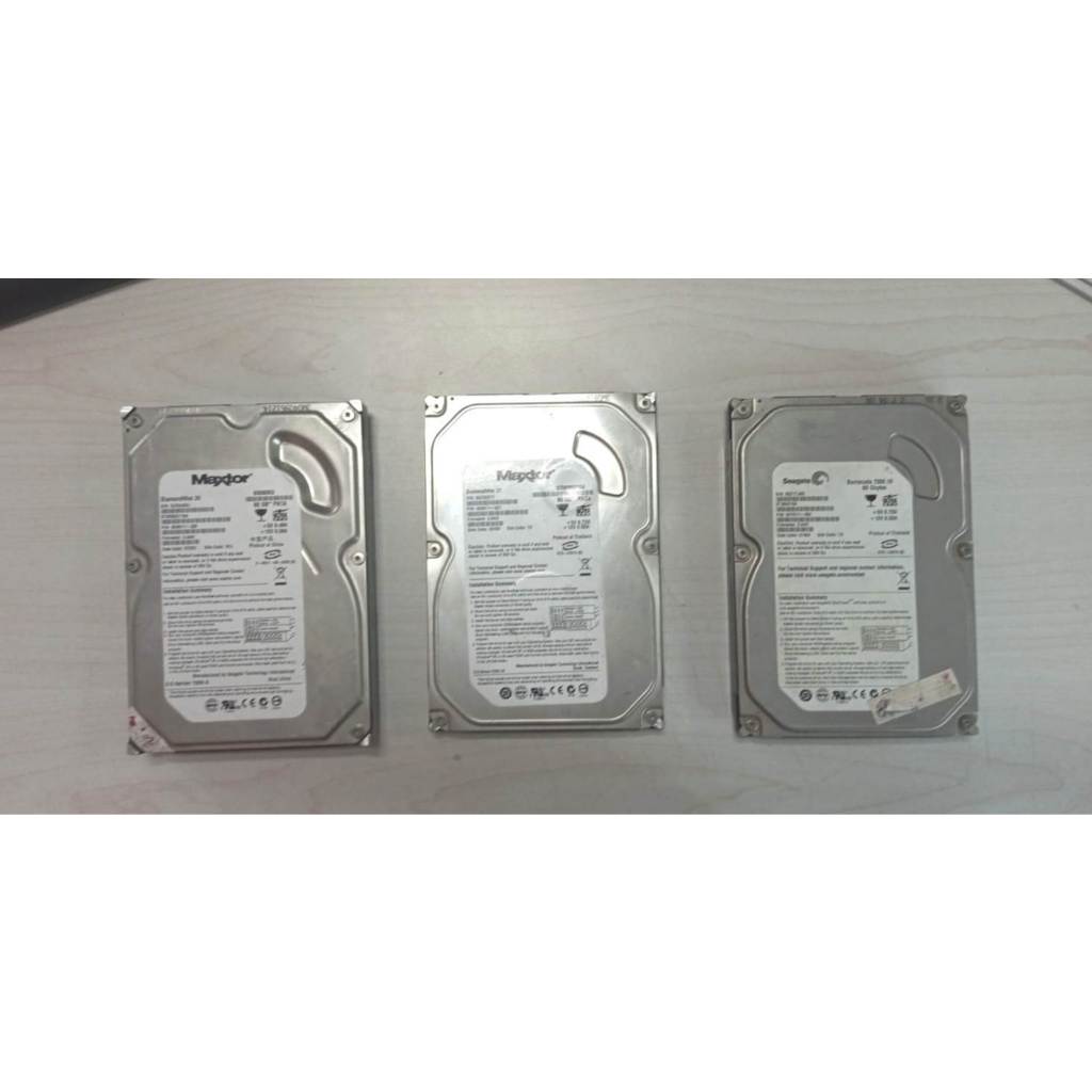 Jual Hard Disk IDE 3.5in Bekas Pakai Hardisk Maxtor Seagate Second ...
