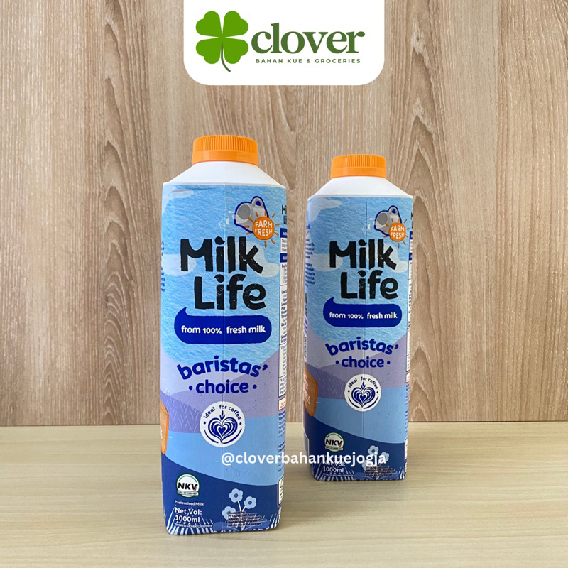 Jual Milk Life Baristas Choice 1000ml - Fresh Milk Milklife Barista ...