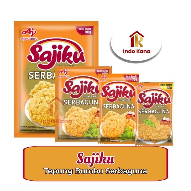 Jual SAJIKU Tepung Bumbu Serbaguna 40/75/220 gr | Shopee Indonesia