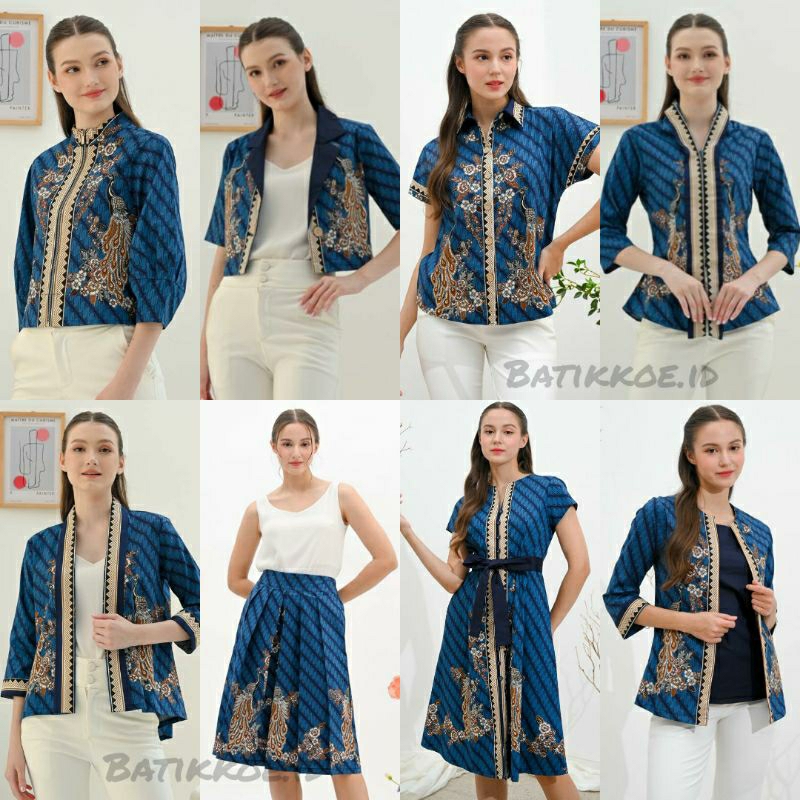 Jual LV JOV Series - Seragam batik series / atasan batik modern / baju ...