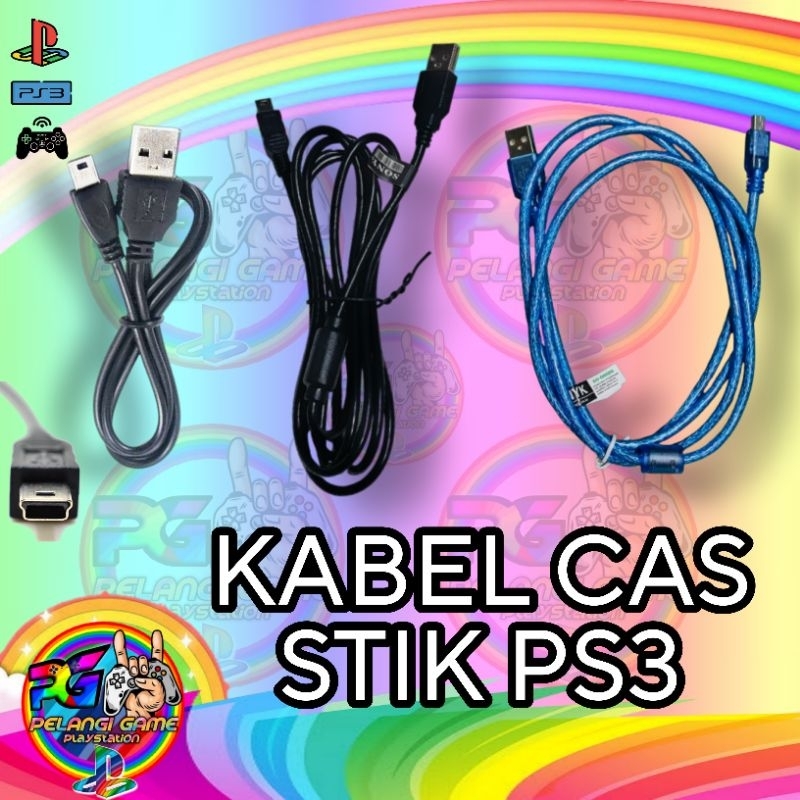 Jual KABEL CAS STIK PS3 USB CES STICK PLAYSTATION 3 | Shopee Indonesia