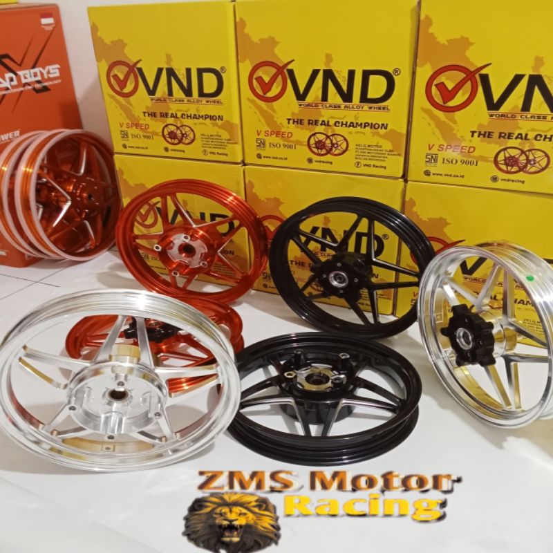 Jual VELG RACING VND V SPEED V1 RING 14 185x14 & 215x14 PCX 160 ABS PCX 160 CBS | Shopee Indonesia