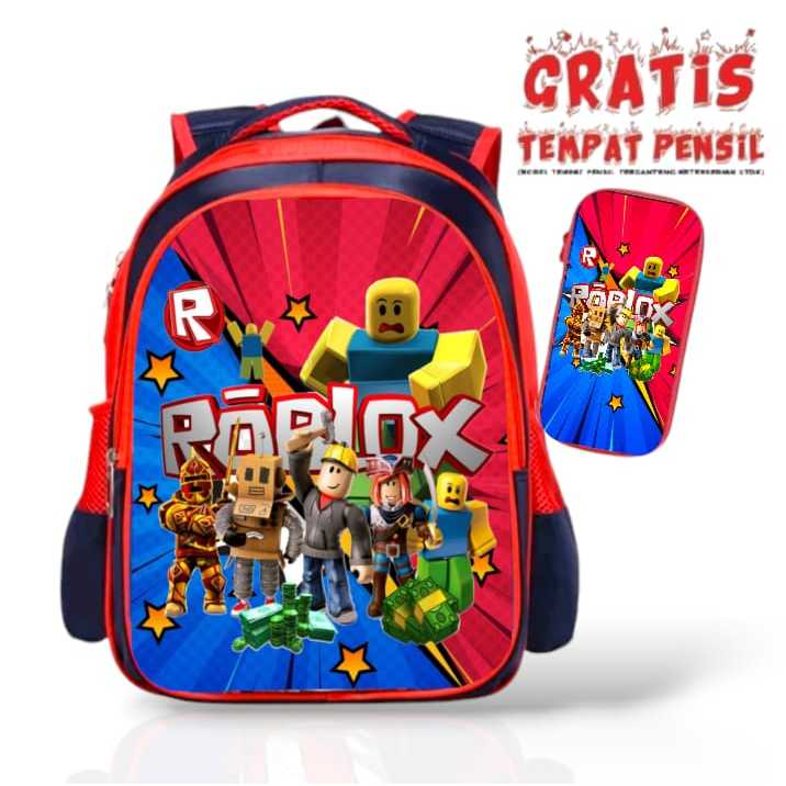Jual Tas Roblox Anak Sekolah Laki-Laki Tk Sd Tas Anak Karakter | Shopee ...