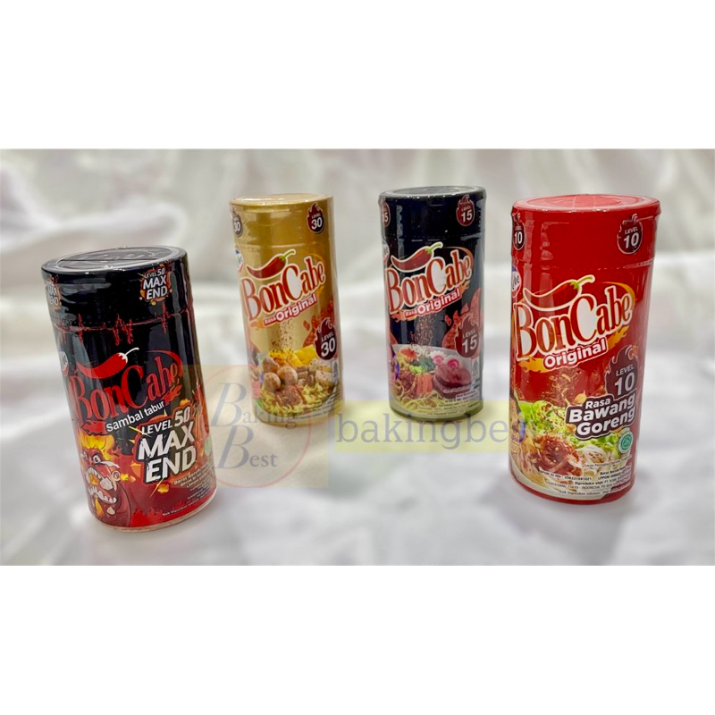 Jual BONCABE BOTOL LEVEL 10 , 15 , 30 dan 50 Max End Halal Botol Bubuk ...