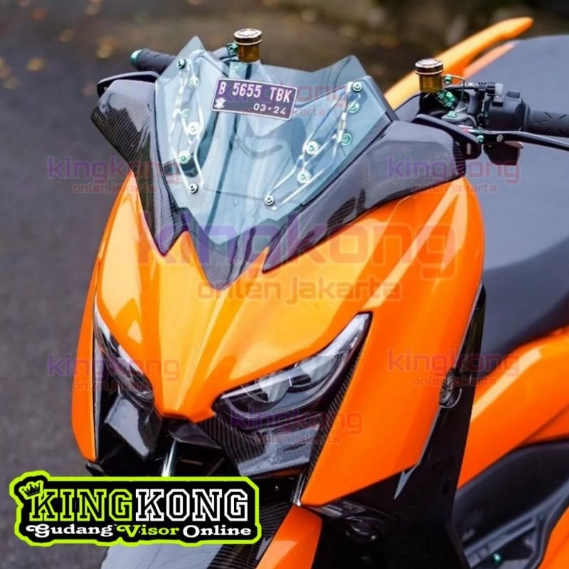 Jual WINDSHIELD XMAX OLD EROPA V5 SPORTY . VISOR XMAX LAMA MODEL EROPA ...