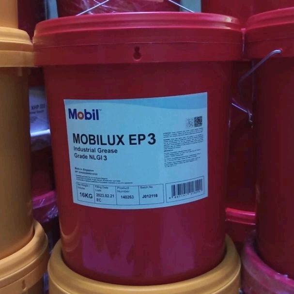 Jual Mobilux EP 3 Lhitium General Purpose Grease NLGI 3 Pail 16 Kg | Shopee Indonesia