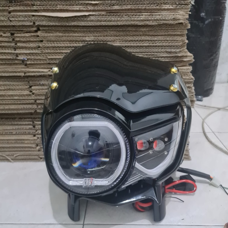 Jual Lampu Depan Tiger Revo Set Biled AES turbo Gen 2 Premium 3 inch ...