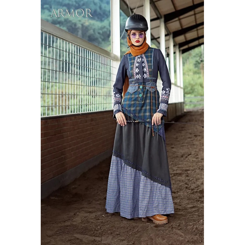 Jual TUNEECA GAMIS AMARA BARN T-0924004 TUNEECA ARMOR /Dress Hijab ...