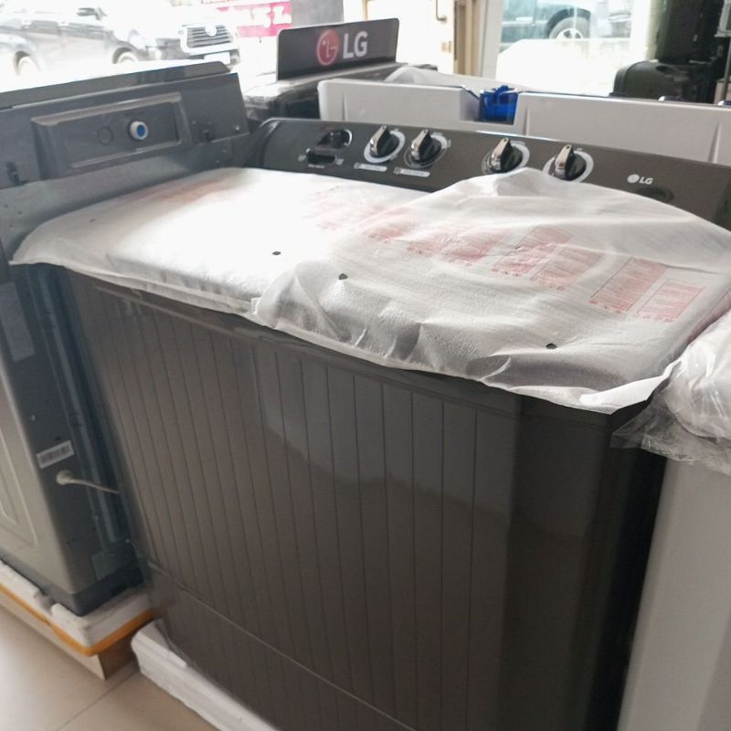 Jual Mesin Cuci LG P1800RTM 2 Tabung Twin Tub 18Kg Premium | Shopee ...