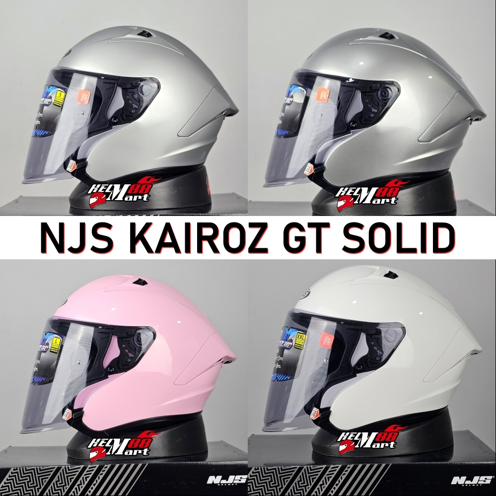 Jual NJS Kairoz GT Solid ( DDRING ) - Helm NJS GT Kairoz Half Face ... Jual NJS Kairoz GT Solid ( DDRING ) - Helm NJS GT Kairoz Half Face ...