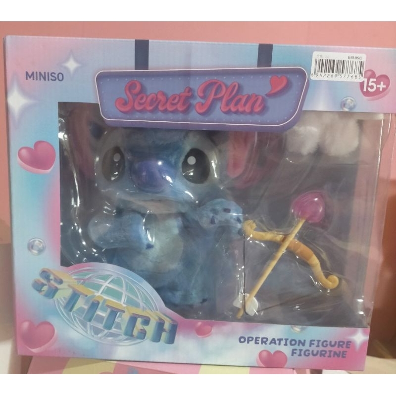 Jual Miniso Disney lilo Stitch secret operation figure | Shopee Indonesia