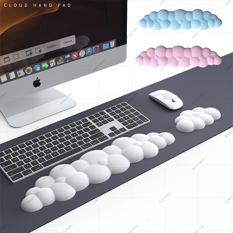 Jual PU Rest Pad Gaming Cloud Foam Ergonomic Bantalan Pergelangan ...