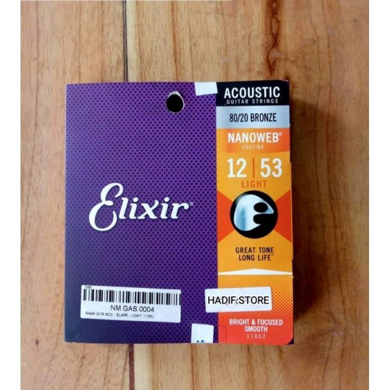 Jual Original Elixir Senar Gitar Akustik Elektrik Barcode String Import ...