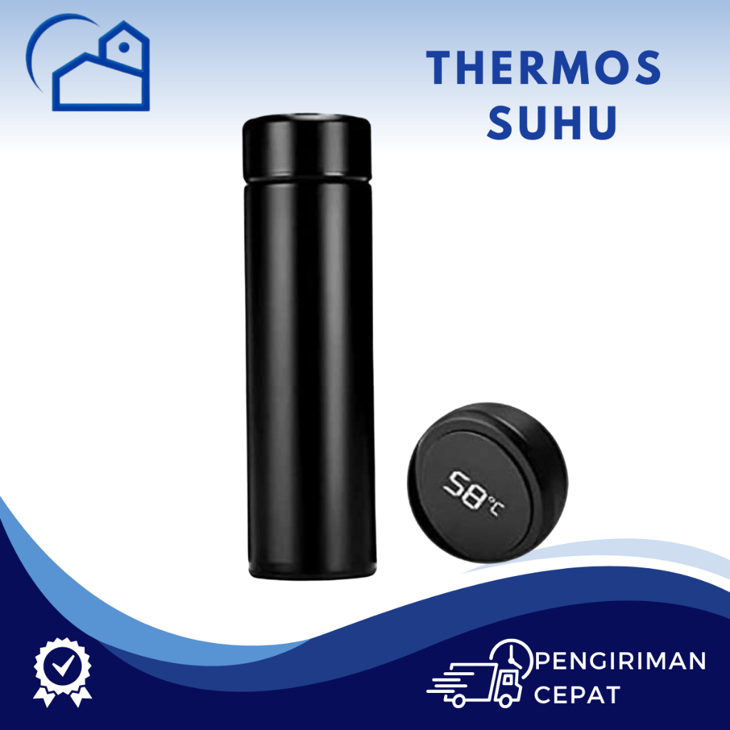 Jual TERMOS SUHU - Termos Air Panas Led Display Suhu Temperatur/ Smart ...