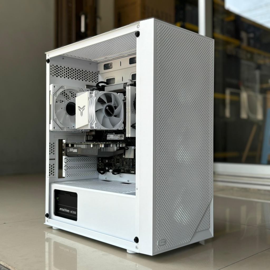 Jual PCCOOLER C3-B310 White Casing PC Putih M-ATX Gaming Case | Shopee ...