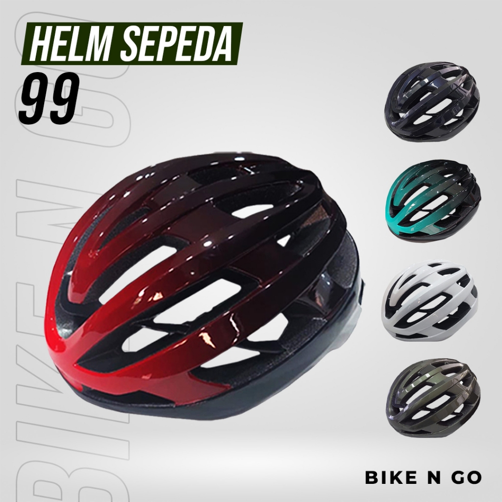 Jual Helm Sepeda 99 Cycling Helmet Pelindung Kepala Dewasa Unisex ...